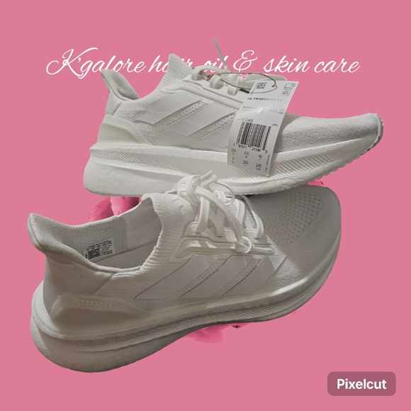 adidas | Shoes | Adidas White Sneakers With Minimalist Design And Knit ...